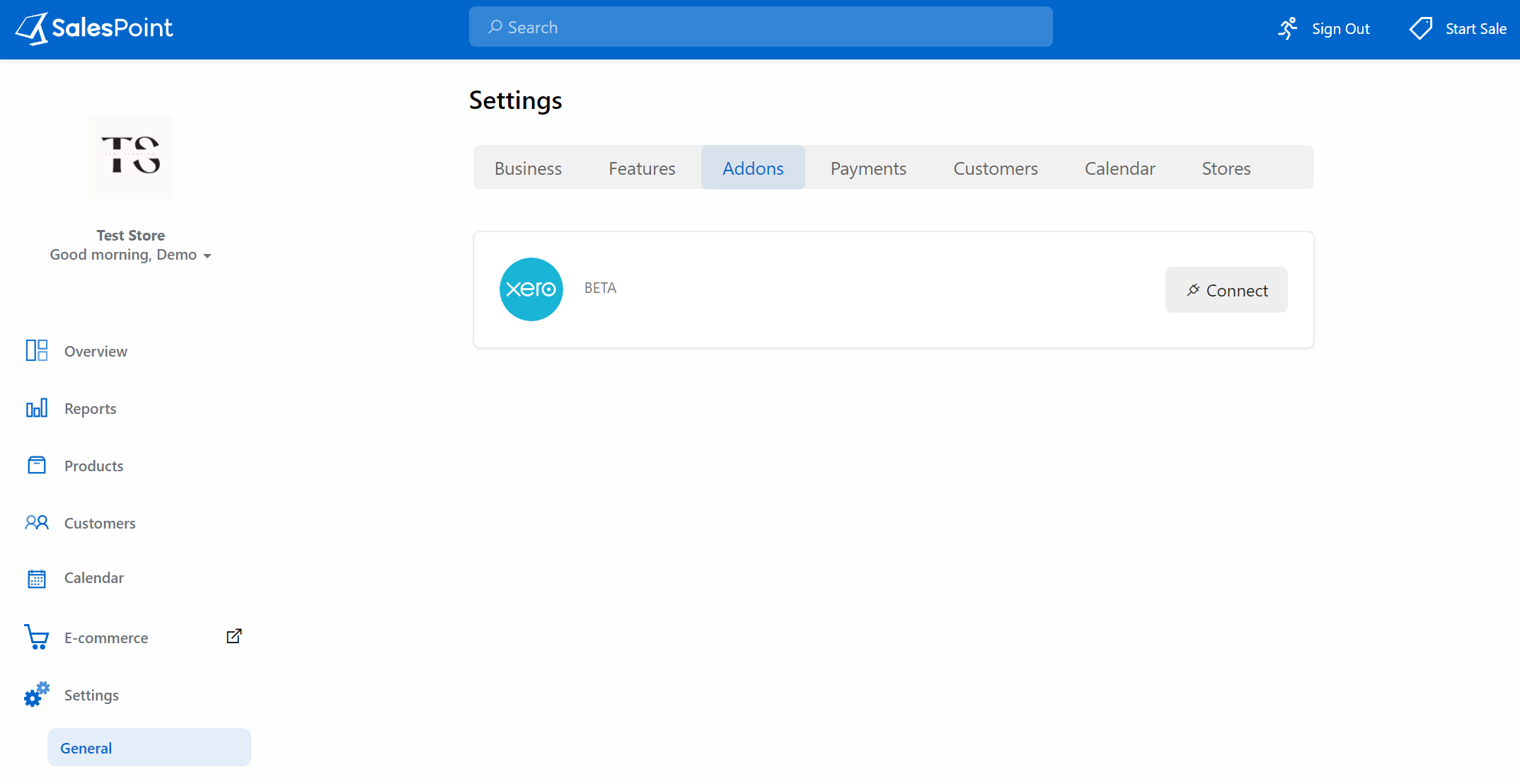 SalesPoint Support | Set Up Xero Integration
